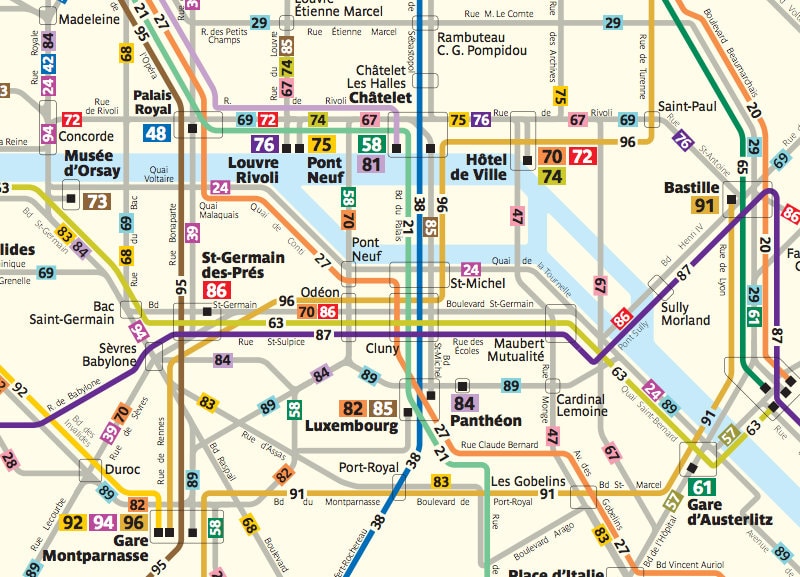 Openbaar Vervoer Parijs - Wegwijs naar Parijs